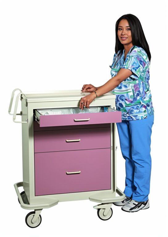 Aluminum Emergency Carts with Breakaway Lock