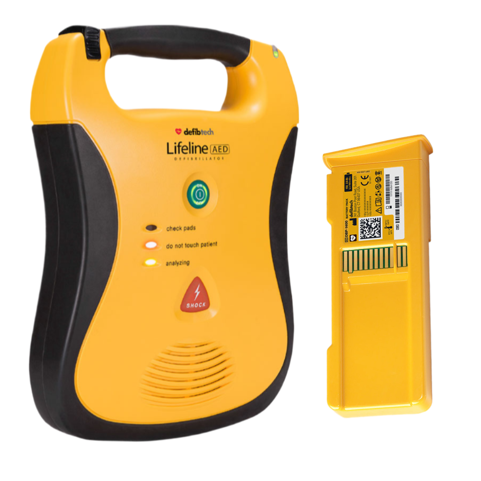 Lifeline AED Portable Defibrillators w/ Standard Package