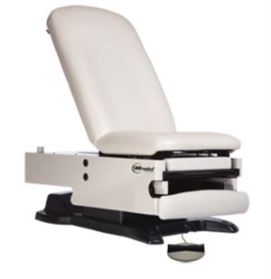 Power Exam Tables with Elevated Leg Rests