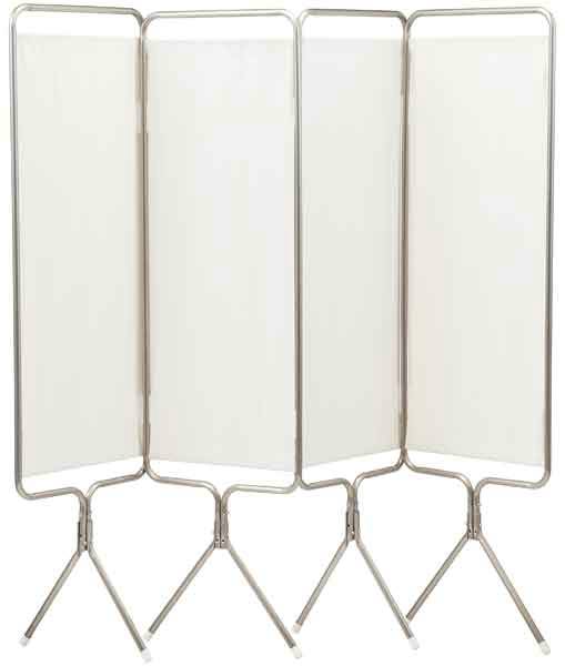 Four Panel Privacy Screens with Various Colors
