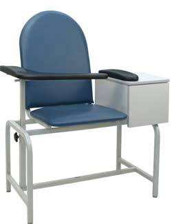 Padded Phlebotomy Chairs w/ Drawers