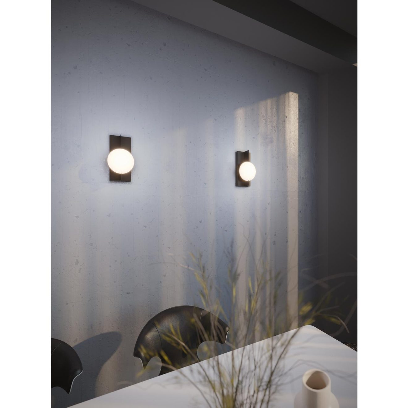 LED Contemporary Sconce w/ Decorative Accent