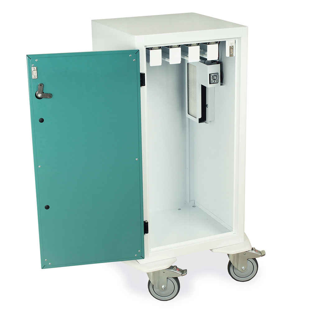 Short Savary Dilator Drying Storage Cart w/ Hepa Filter - Medical ...